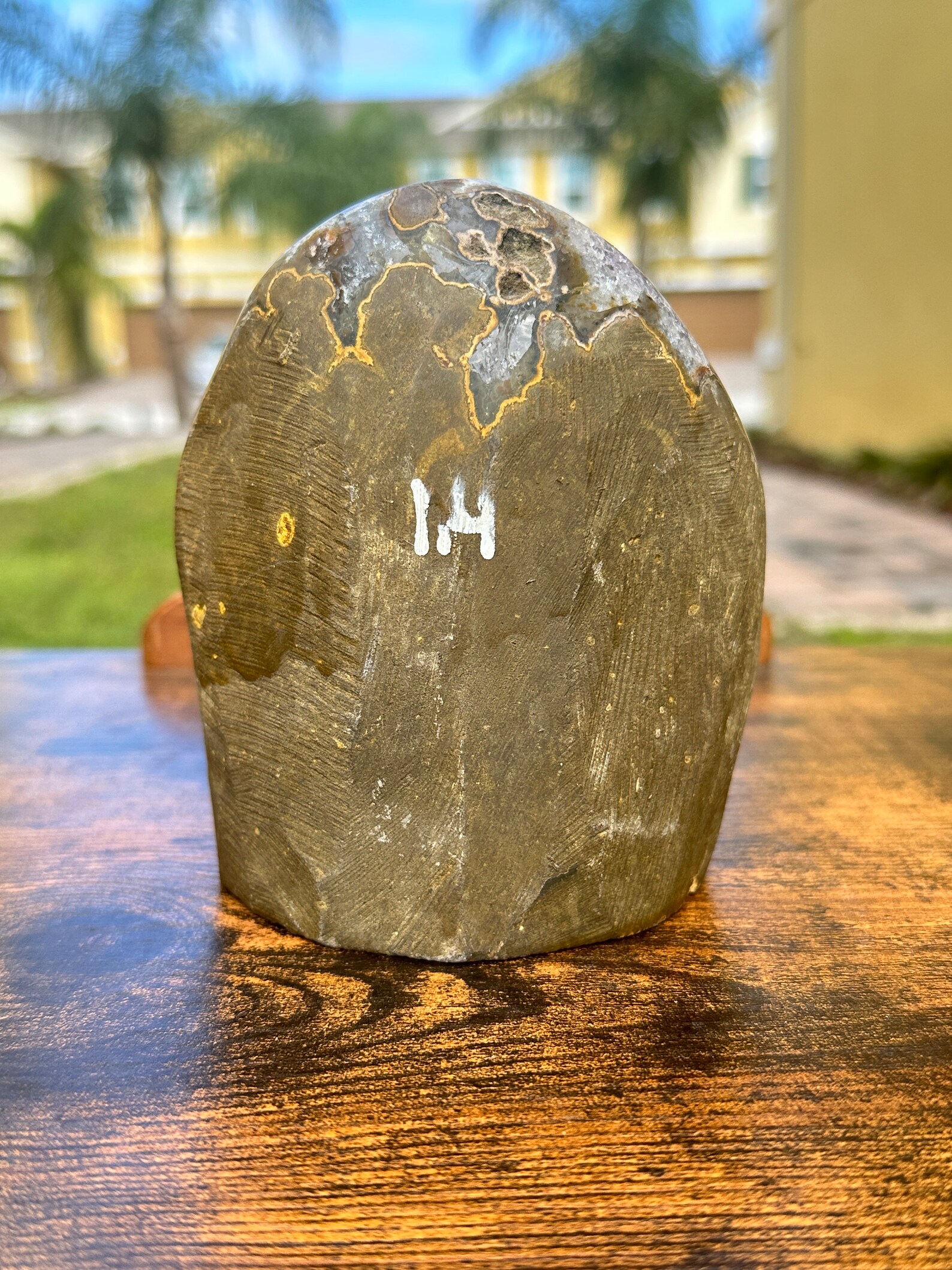 RARE Natural Geode Cut Base - Etsy