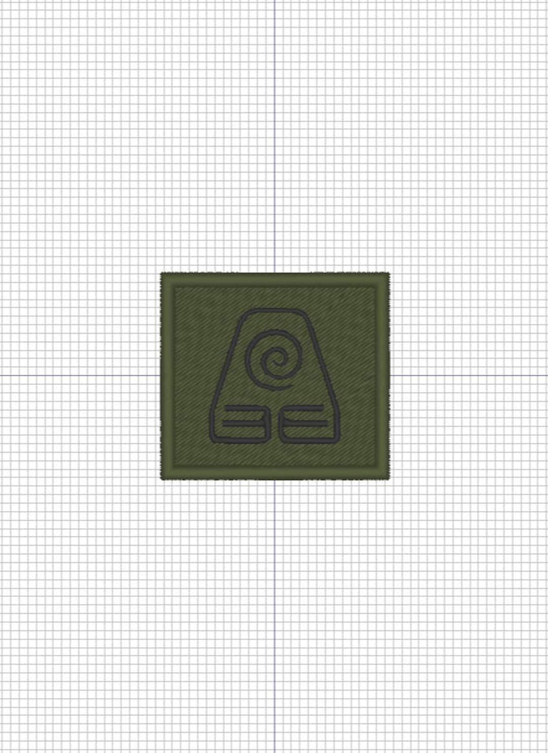 ATLA Earth Kingdom Embroidery Design .pes - Etsy