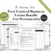 Pest Control Forms Bundle for Restaurants, Pest Control Businesses ...