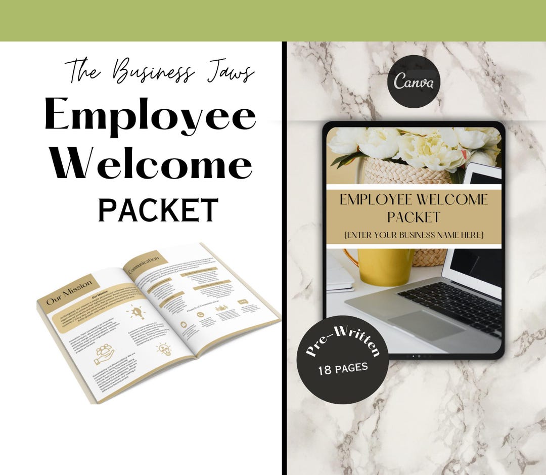 Employee Welcome Packet | Employee Welcome Package Template | New ...