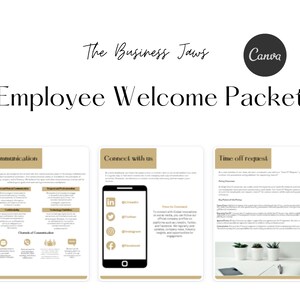 Employee Welcome Packet | Employee Welcome Package Template | New ...