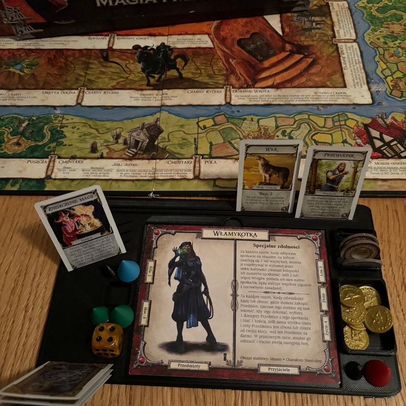 Talisman RPG Game Dashboard Organizer STL File for 3D Printers - Etsy