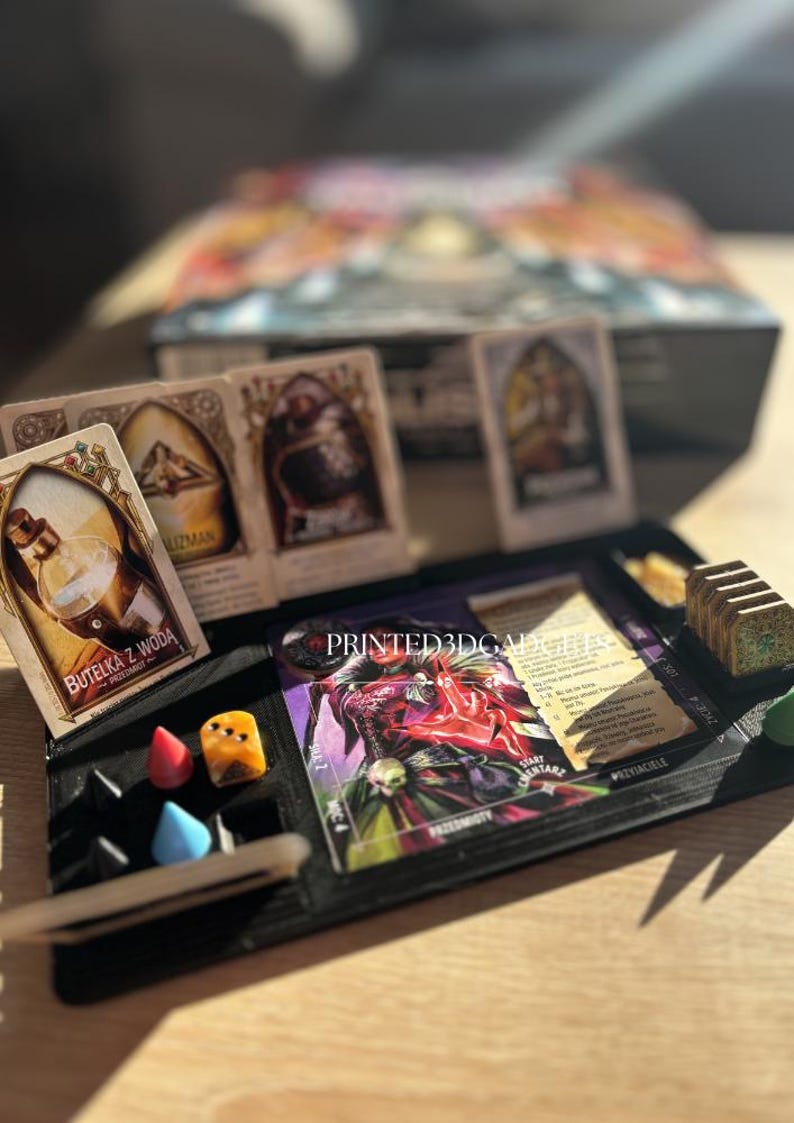 Talisman 5th Edition RPG Game Dashboard Organizer STL File for 3D ...