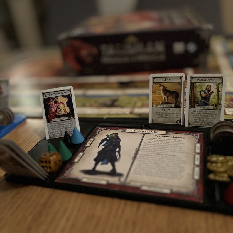 Talisman RPG Game Dashboard Organizer STL File for 3D Printers - Etsy