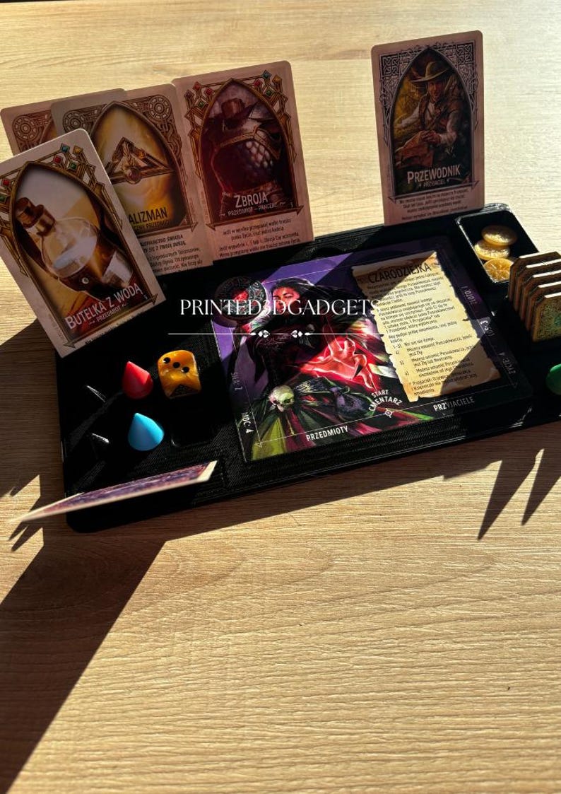 Talisman 5th Edition RPG Game Dashboard Organizer STL File for 3D ...