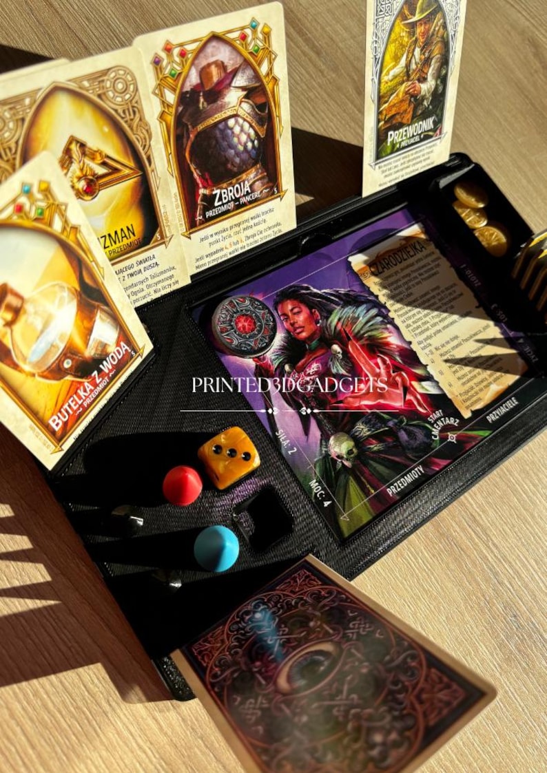 Talisman 5th Edition RPG Game Dashboard Organizer STL File for 3D ...