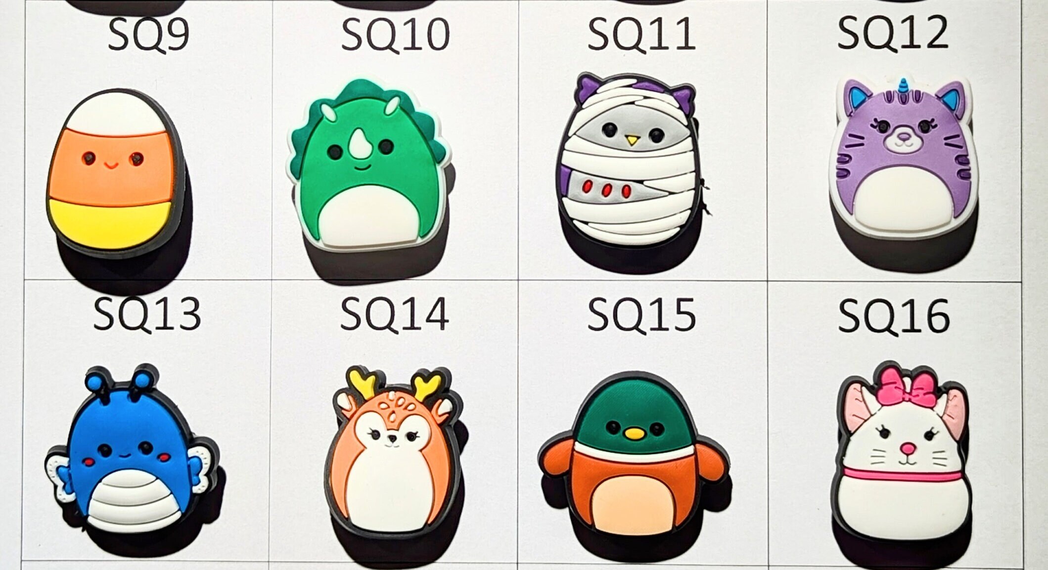 Jibbitz Style Croc Charms Squishmallow - Etsy Australia
