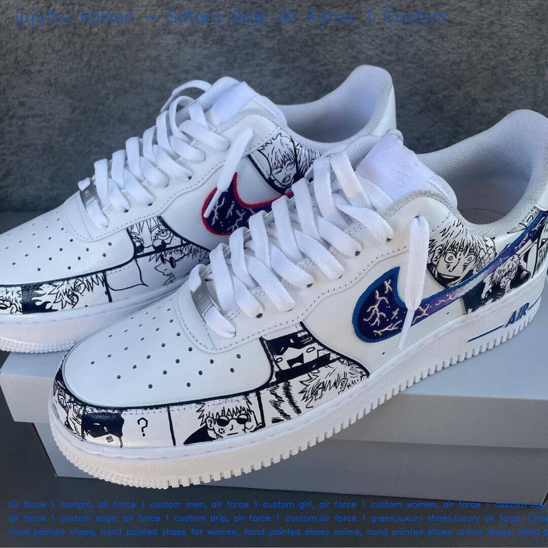 Jujutsu Kaisen Satoru Gojo Air Force 1 Custom Shoes Perfect - Etsy Canada