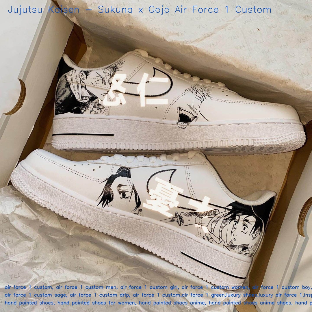 Jujutsu Kaisen Sukuna X Gojo Air Force 1 Custom Perfect - Etsy Canada