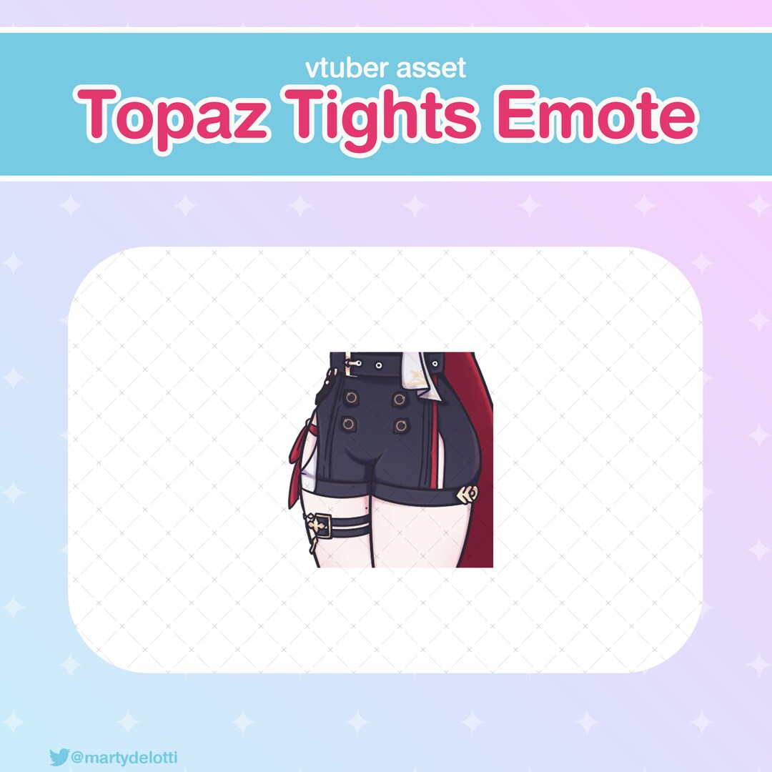 Emote Honkai Star Rail: Topaz Tights - Etsy Australia