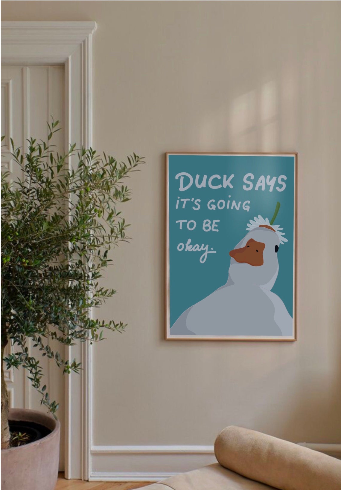 Duck Poster (42 X 60 Cm) - Etsy