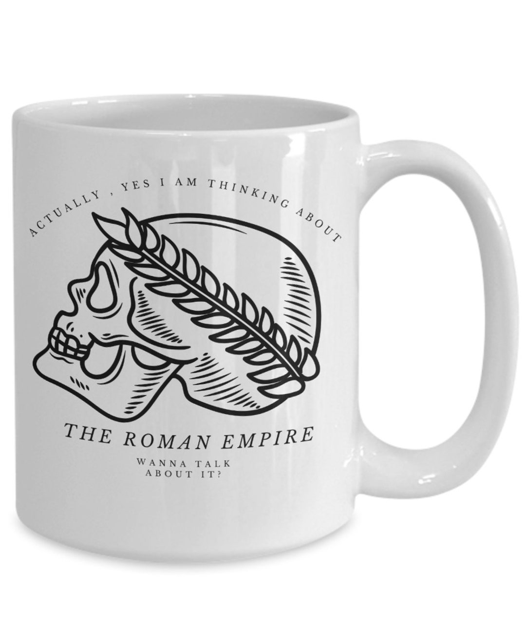 Yes Im Thinking About the Roman Empire, Mug Coffee Cup, Gift Idea, Holy ...