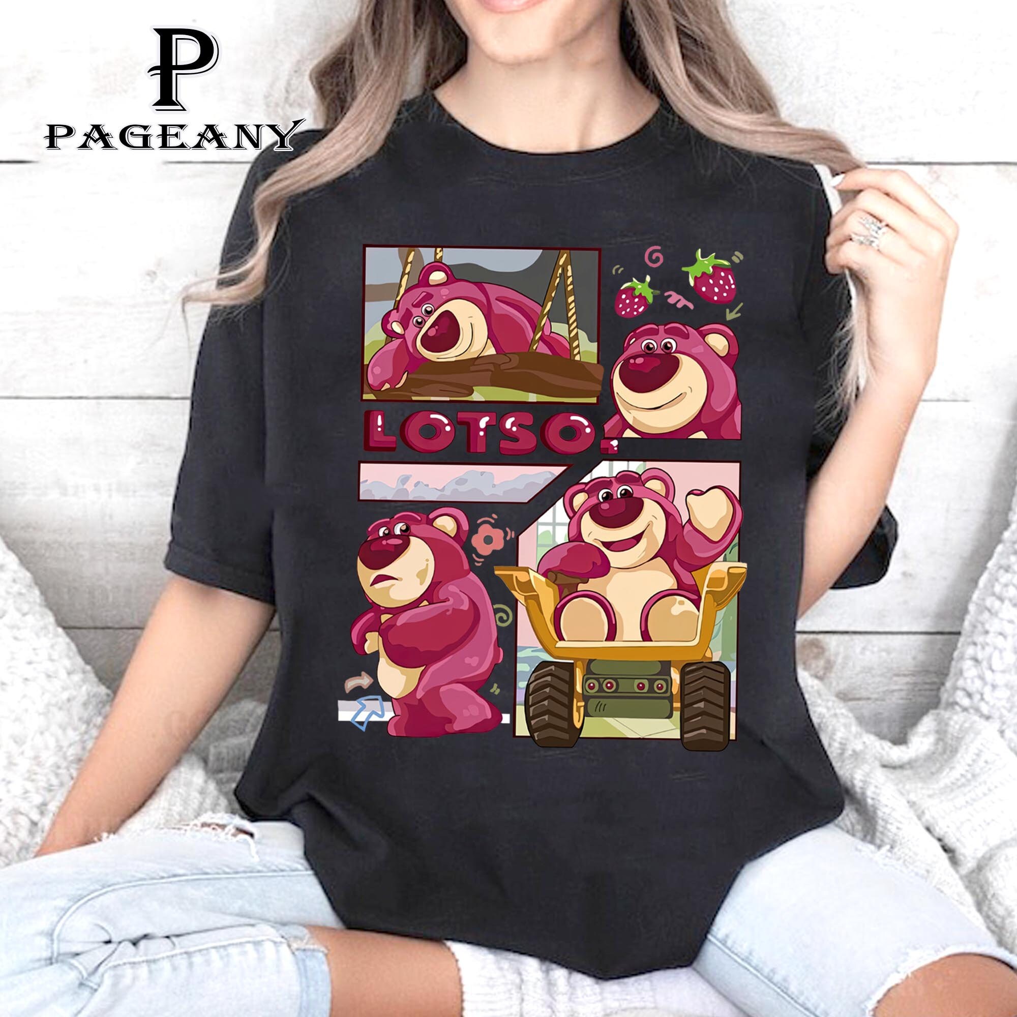 Lotso Stawberry Bear, Lotso Toy Story , Lotso Disney - Etsy