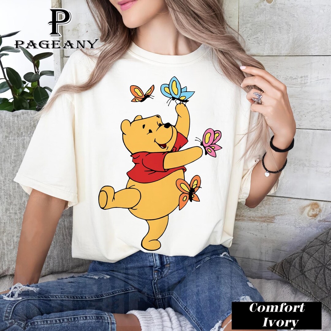 The Pooh Shirt, Winnie the Pooh,pooh and Butterfly Shirt, Oh Bother ...