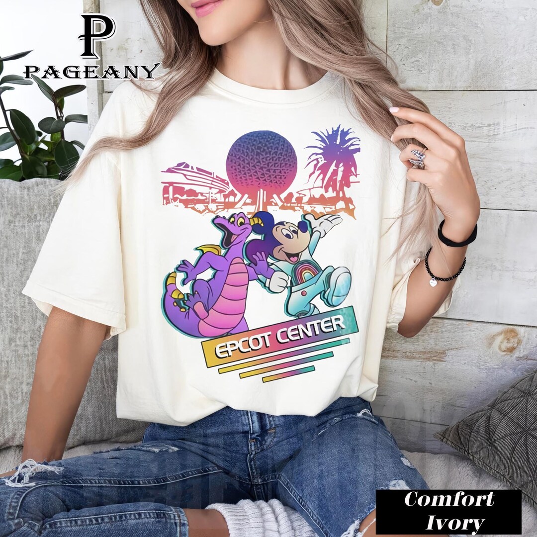 Epcot Figment, Epcot Center, Mickey Mouse, Dragon Figment, Mickey and ...