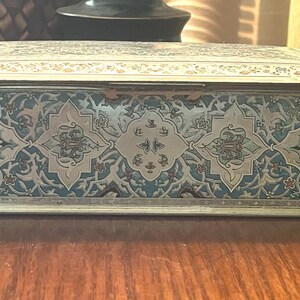 Antique 1920s CANCO Candy Tin Persian/oriental Design Collectible Art ...