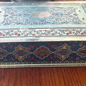 Antique 1920s CANCO Candy Tin Persian/oriental Design Collectible Art ...