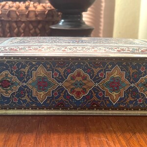 Antique 1920s CANCO Candy Tin Persian/oriental Design Collectible Art ...