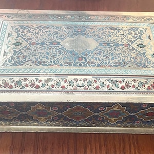 Antique 1920s CANCO Candy Tin Persian/oriental Design Collectible Art ...