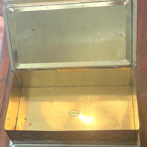 Antique 1920s CANCO Candy Tin Persian/oriental Design Collectible Art ...