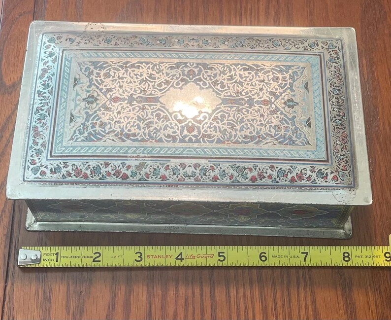 Antique 1920s CANCO Candy Tin Persian/oriental Design Collectible Art ...