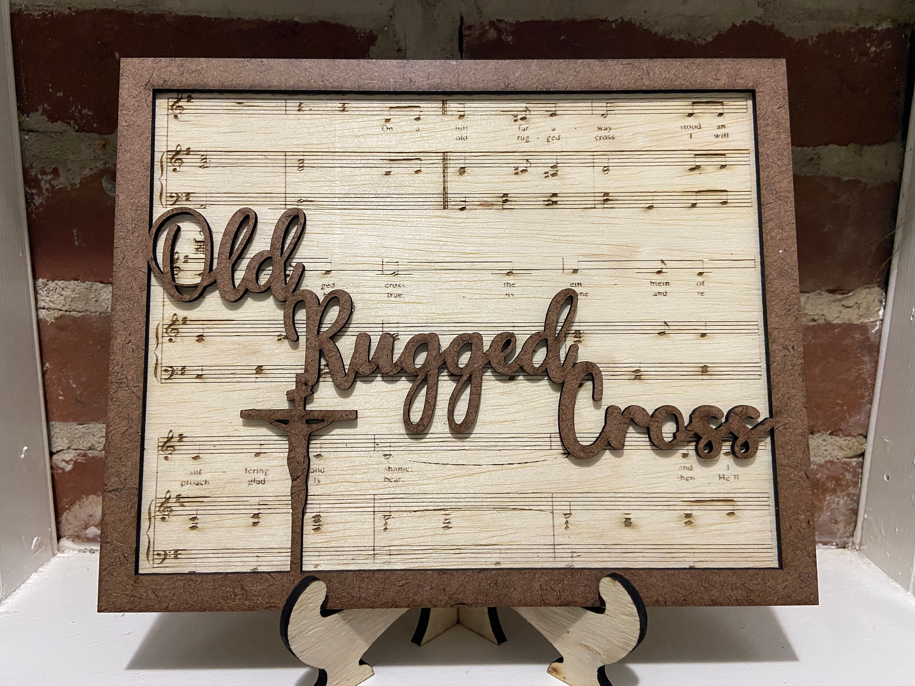 Old Rugged Cross SVG Digital File for Laser - Etsy