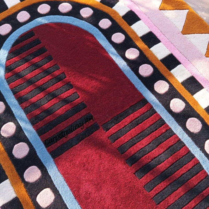 Abstract Shaped Rug - Etsy