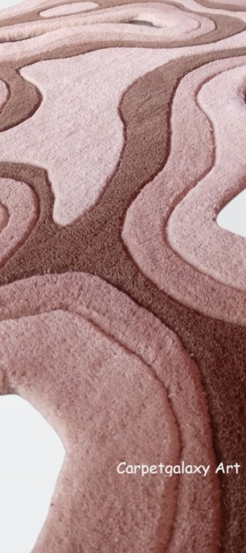 Irregular Amoeba Shaped Rug the Valley Rug Hand-tufted 100% New Zealand ...