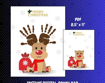 Snowman Handprint Art, Christmas Craft for Kids, Christmas Handprint ...