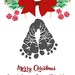 Christmas Bells Handprint Footprints, Baby Toddler Kids Art Crafts - Etsy