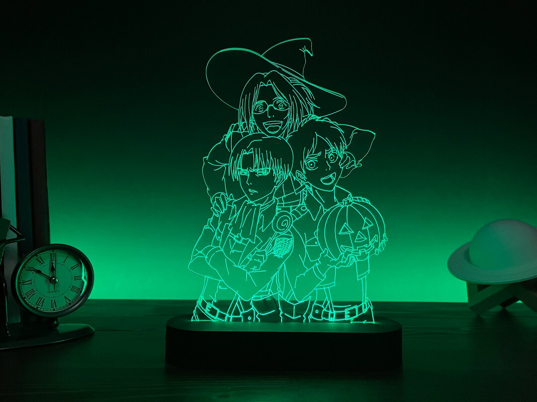 Anime 3D Desk Lamp Anime Night Light Christmas Gift for - Etsy