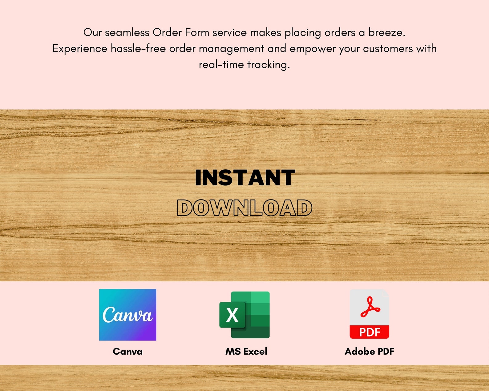 Customizable Order Form Template: Ideal for Business in Any Industry ...