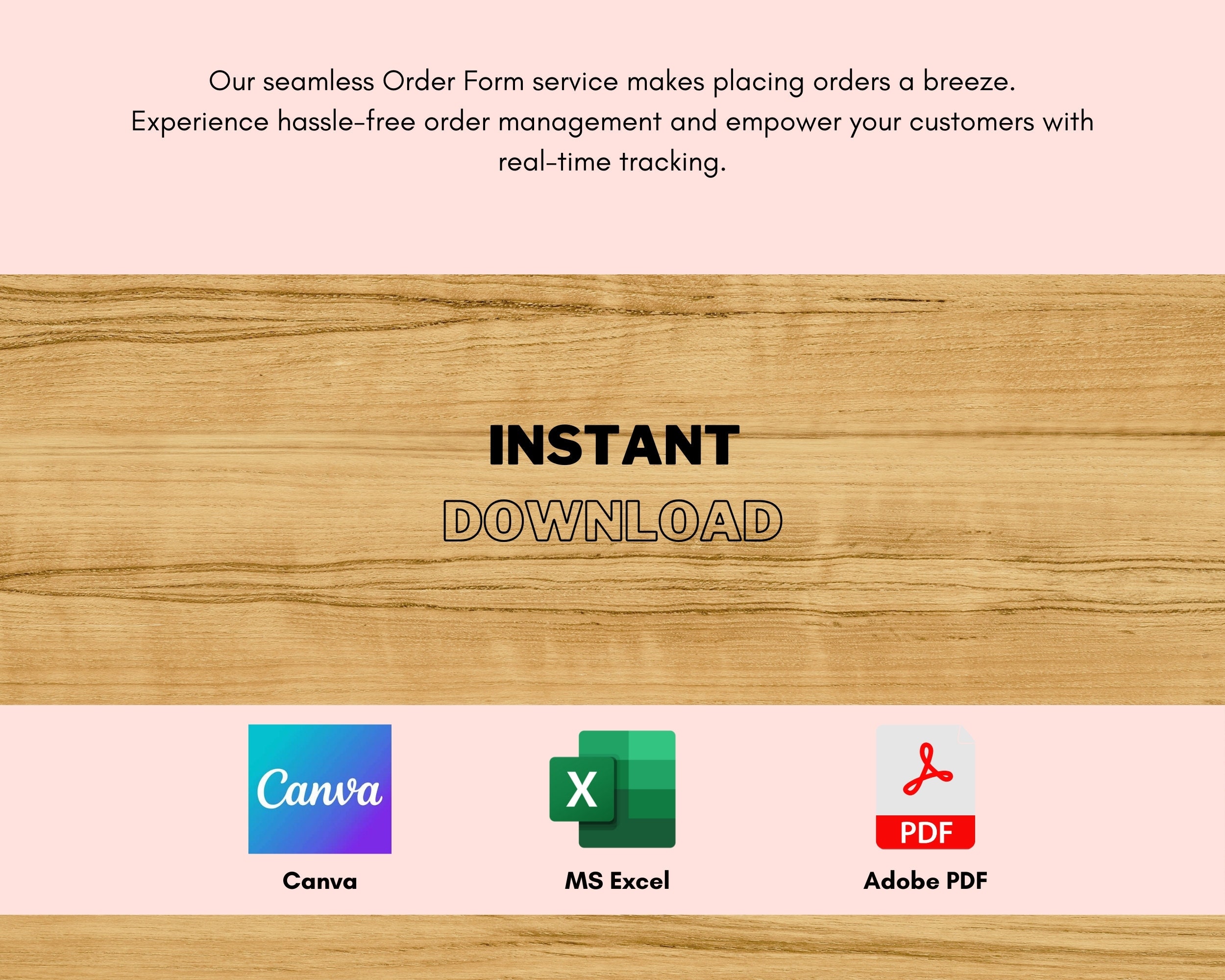 Customizable Order Form Template: Ideal for Business in Any Industry ...