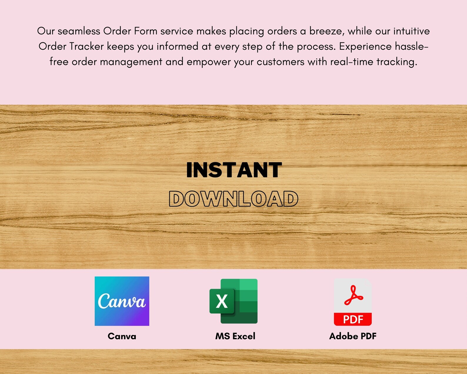 Editable Order Form Template: Picture Day Uniform Order Form, Order Tracker, Sublimation Tumbler ...