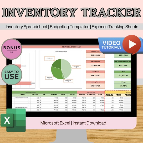 Coin Inventory Spreadsheet - Etsy