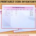 Coin Log Record Tracker - Manage Your Inventory, Track Your Initiatives ...