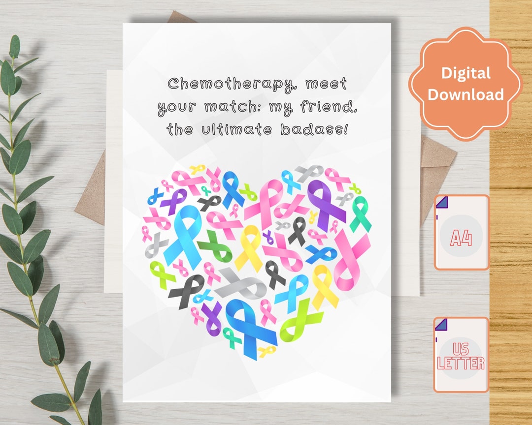 Chemo Support Card – Chemo, Meet Your Match – Printable Cancer ...
