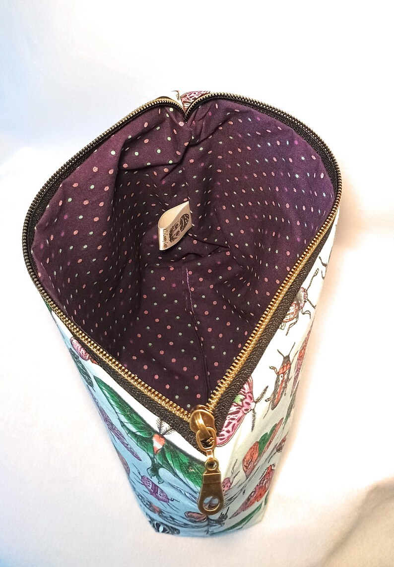 Insect Luna Moth Extra Large Size Cosmetic Makeup Bag, Beetle Bug ...