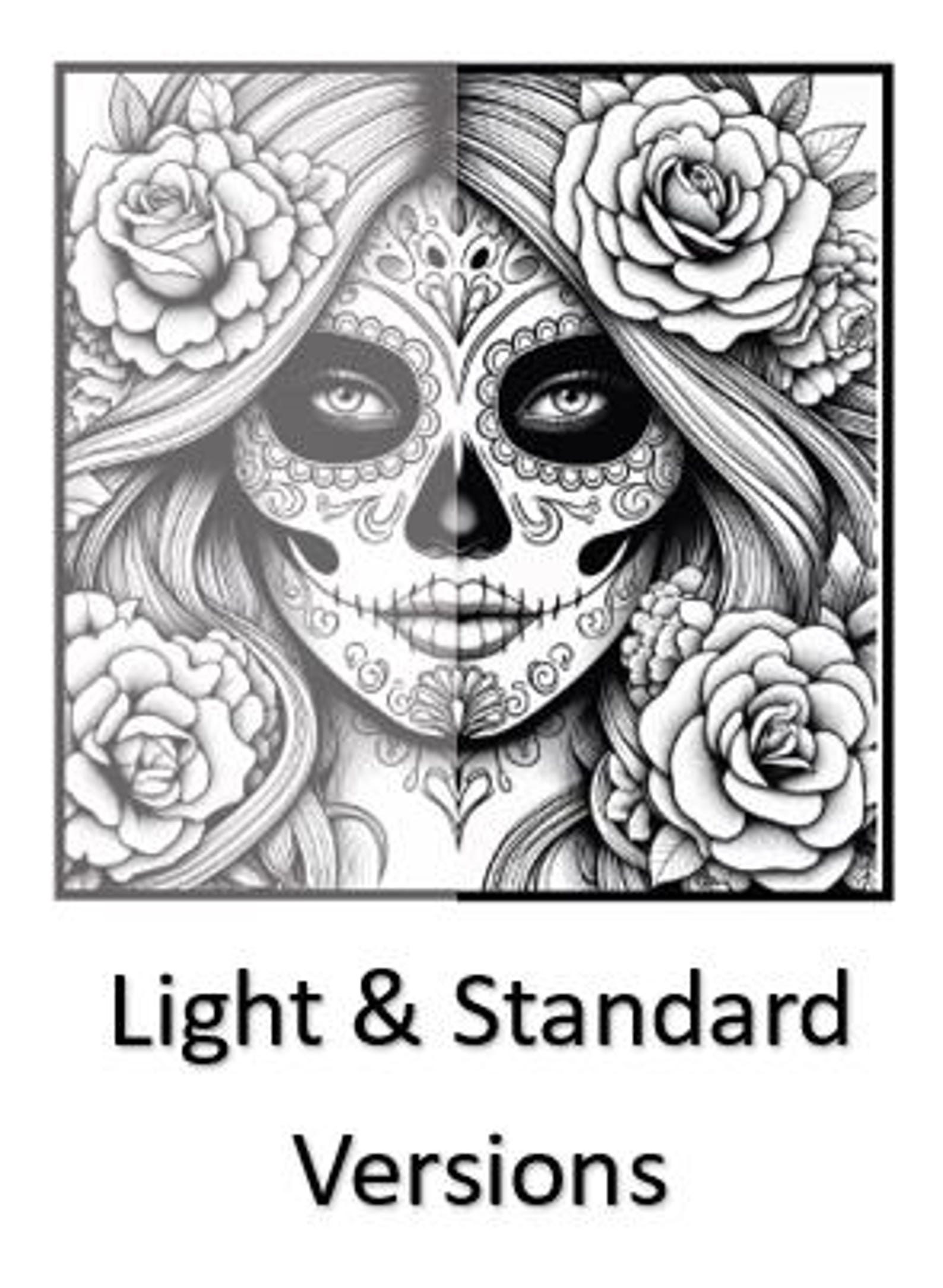 66 Haunted Visions Halloween Coloring Pages | Printable Adult Coloring ...