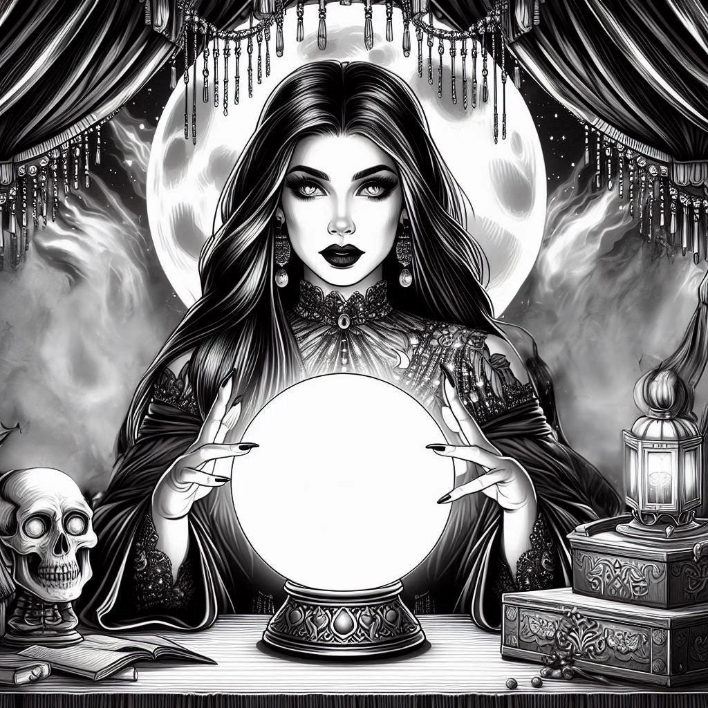 66 Haunted Visions Halloween Coloring Pages | Printable Adult Coloring ...