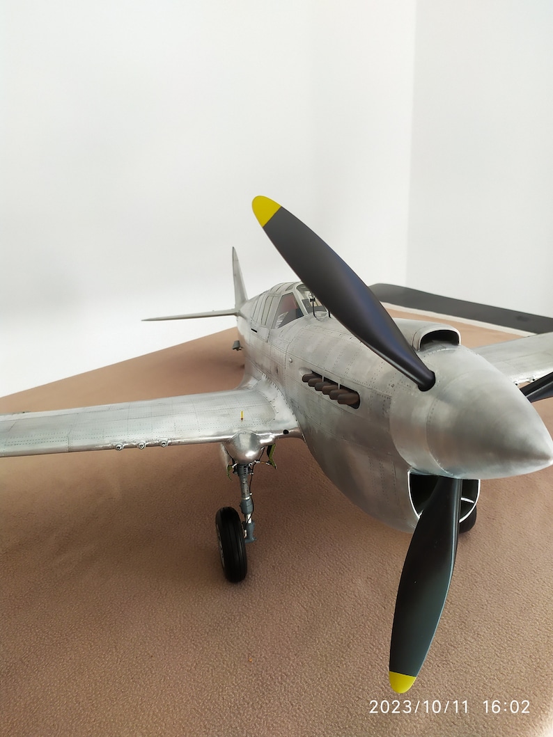 Handmade Aluminum Airplane Model 1:12 Scale - Curtiss P-40 Warhawk - Etsy