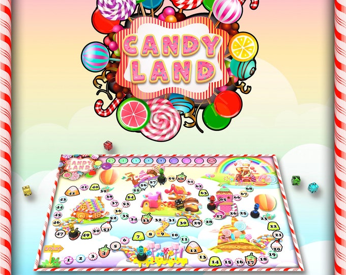 1978 Candy Land Board Game Milton Bradley Complete in Good Condition ...