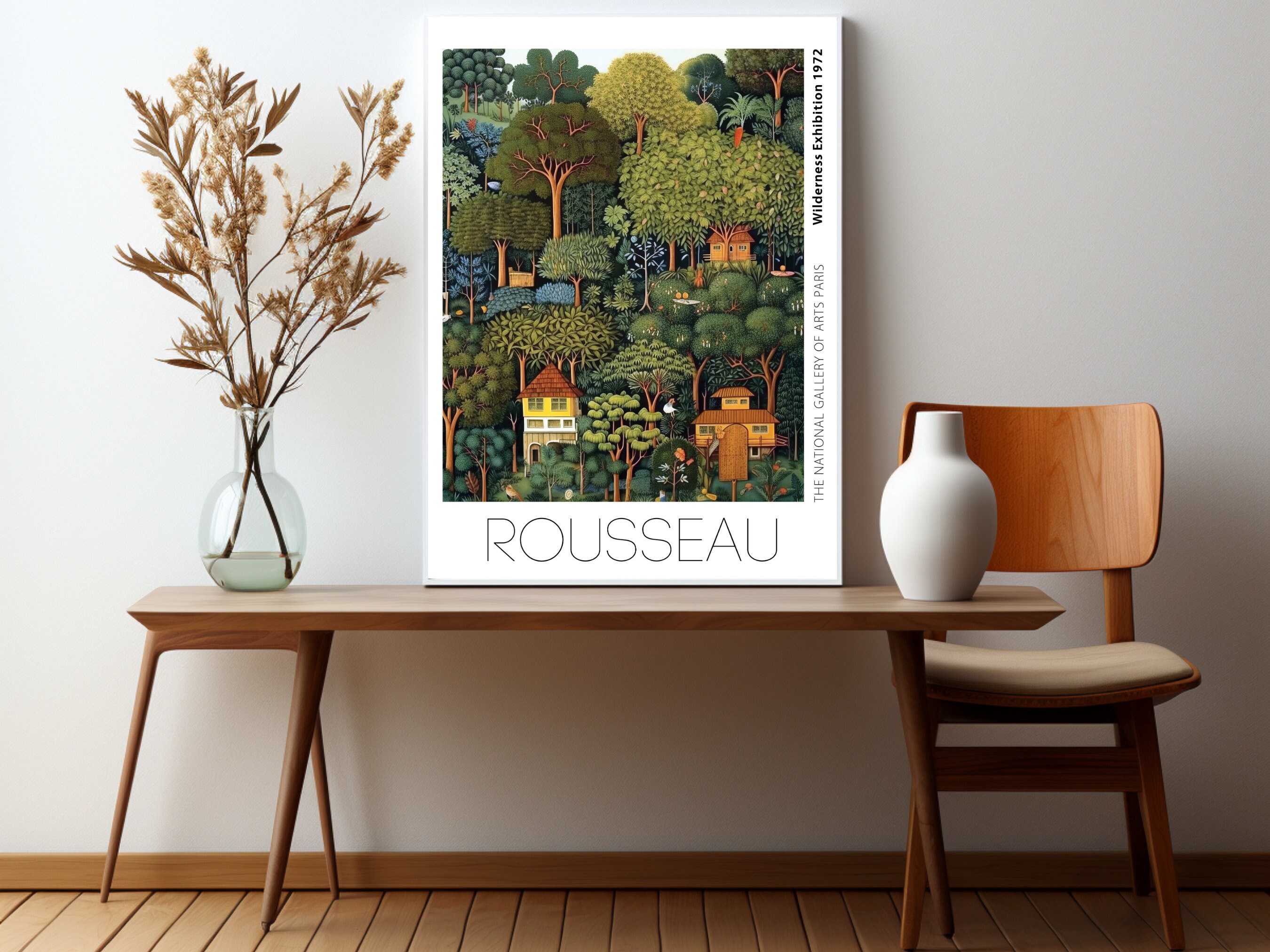 Henri Rousseau Print Rousseau Poster Tropical Decor - Etsy