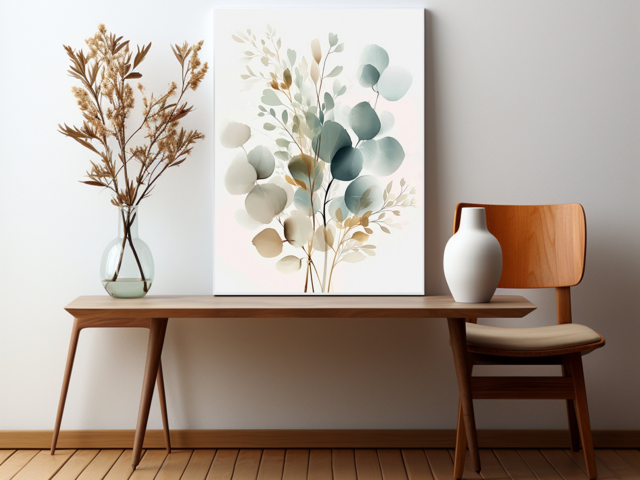 Vintage Flower Drawing, Botanicals, Modern Boho Art, Nature Poster ...