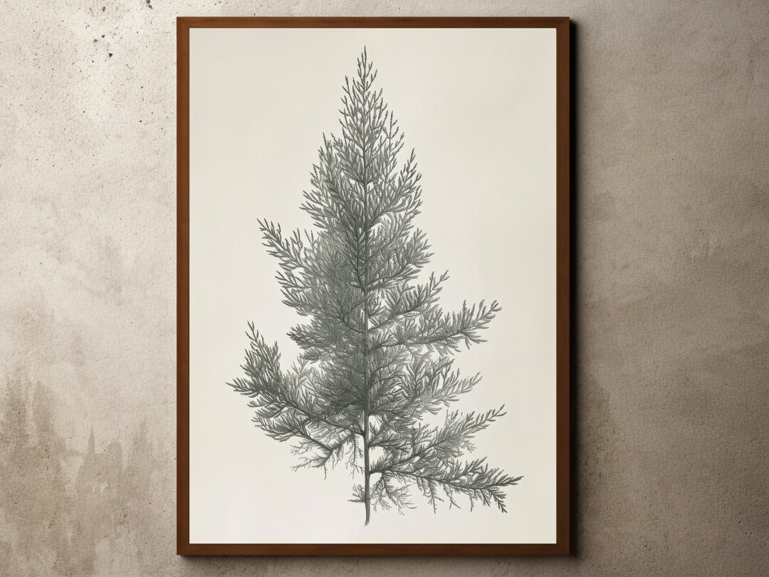Vintage Juniper Painting, Rustic Farmhouse Print, Flowers Still Life ...