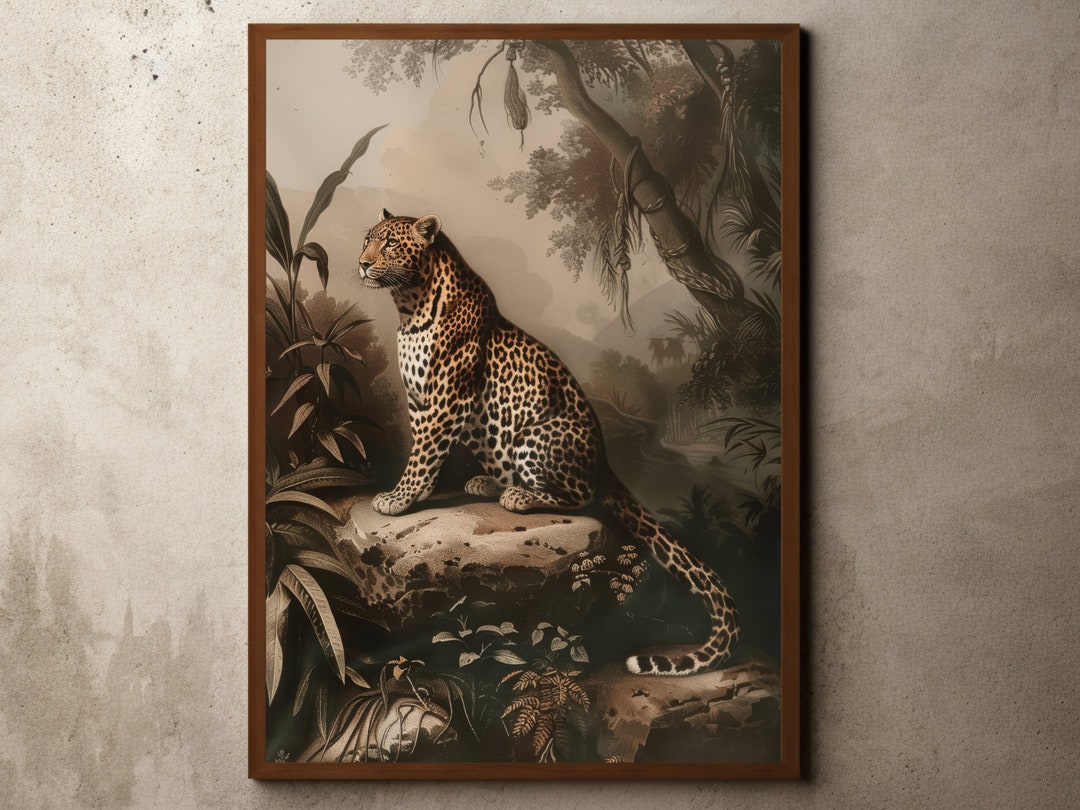 Vintage Leopard Print, Ernst Haeckel Print, Naturalist Wall Art Decor ...