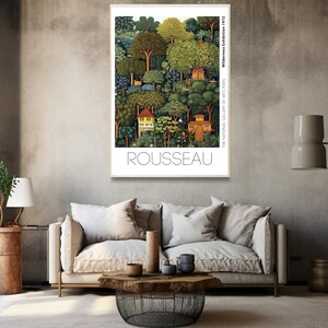 Henri Rousseau Print, Rousseau Poster, Tropical Decor, Botanical Print ...