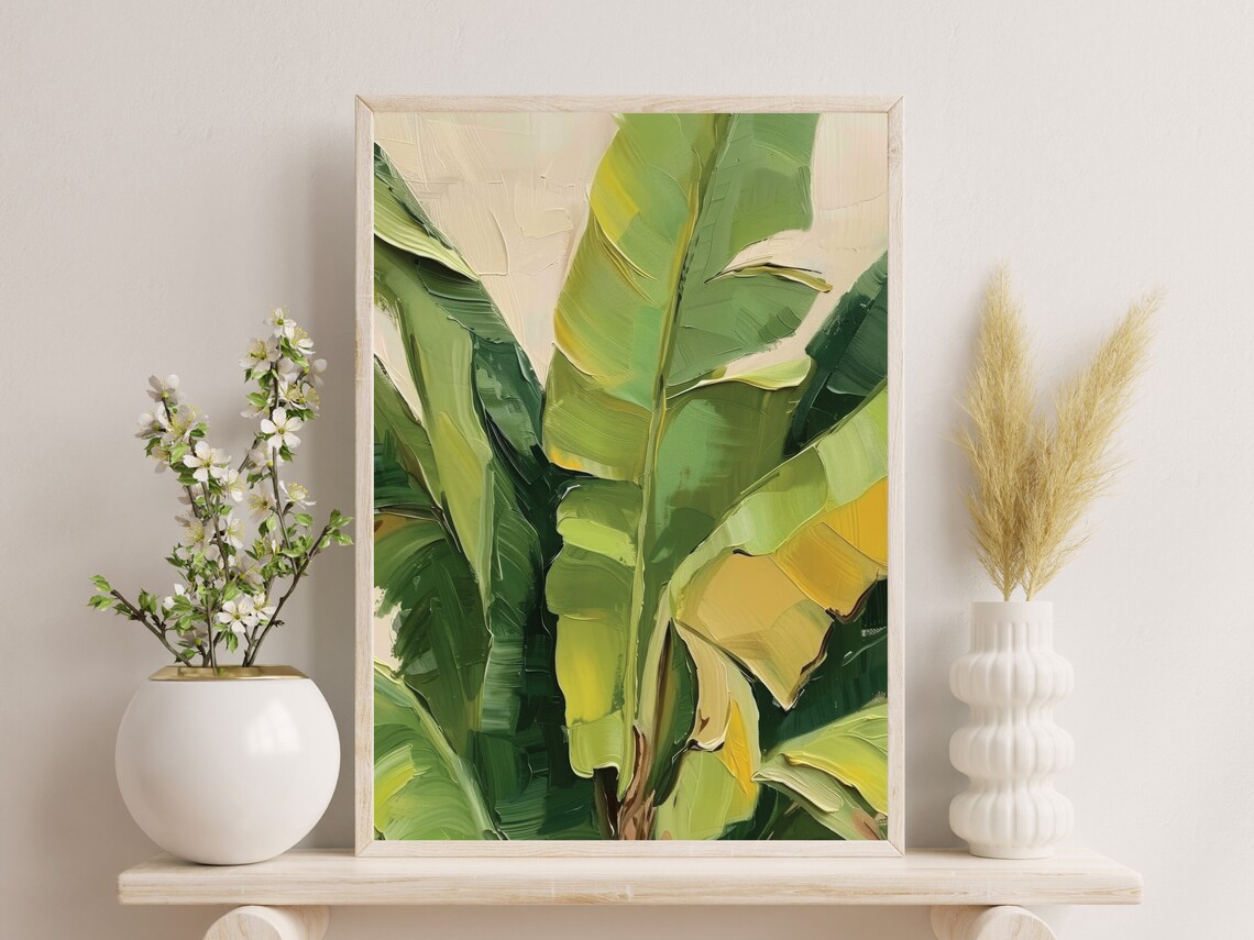 Tropical Vintage Gallery Wall Set of 10, Tropical Colonial Style Set of ...