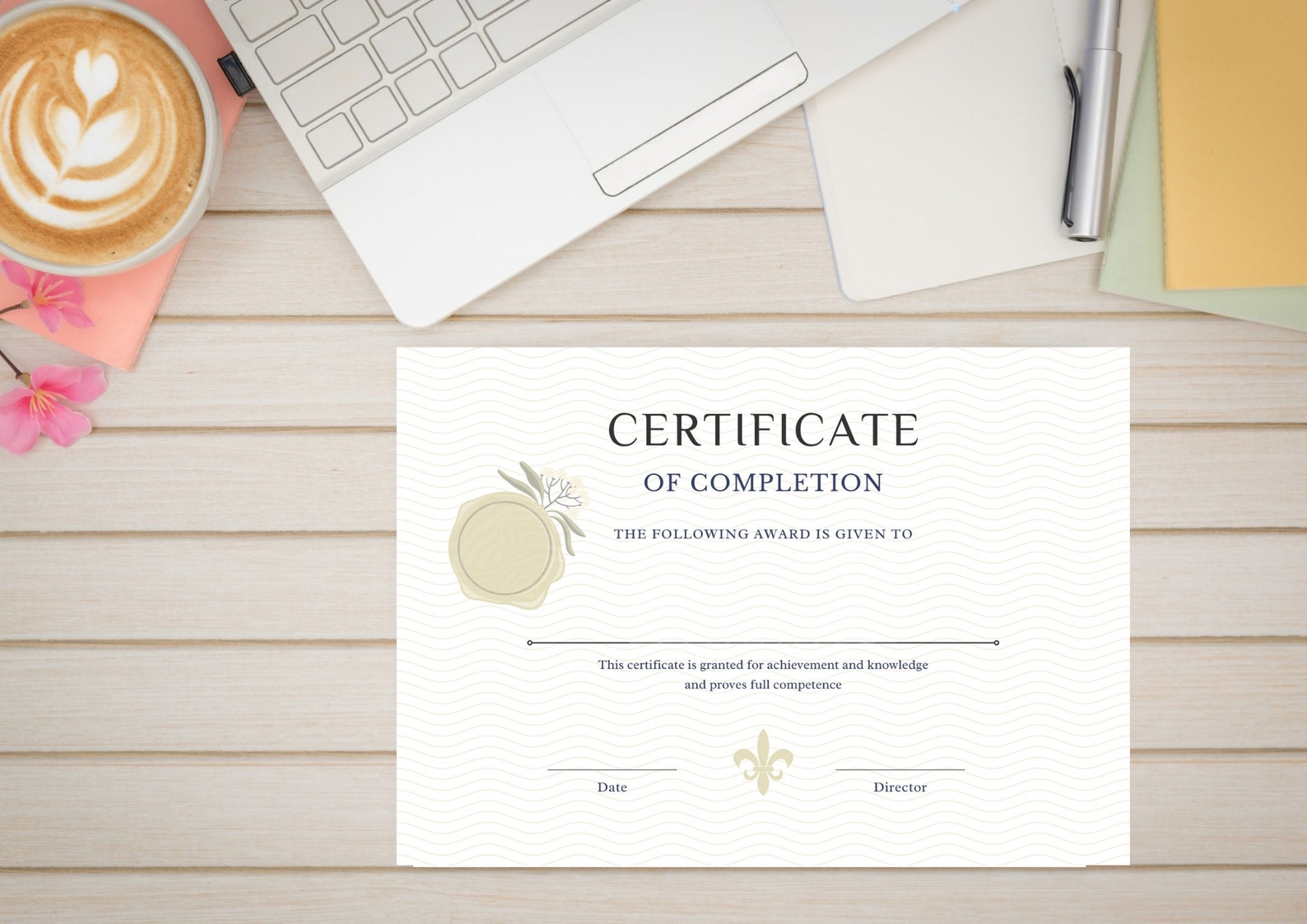 Graduation Certificate, Printable Certificate, Completion Certificate ...