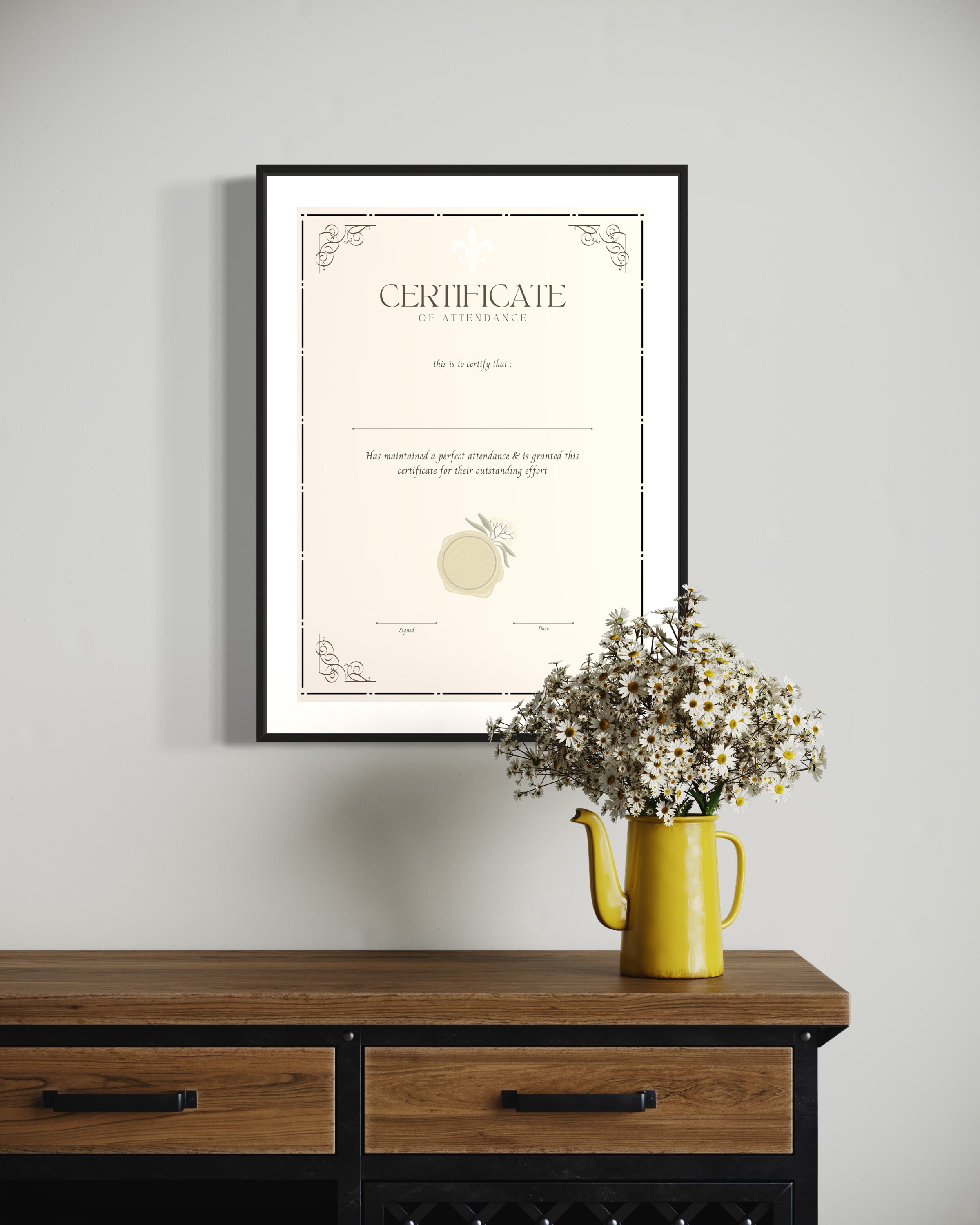 Attendance Certificate, Digital Certificate, Print at Home Certificate ...